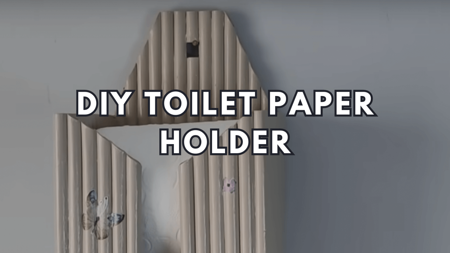 DIY Toilet Paper Holder