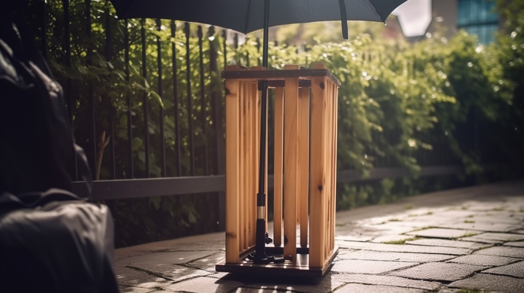 DIY Umbrella Stand