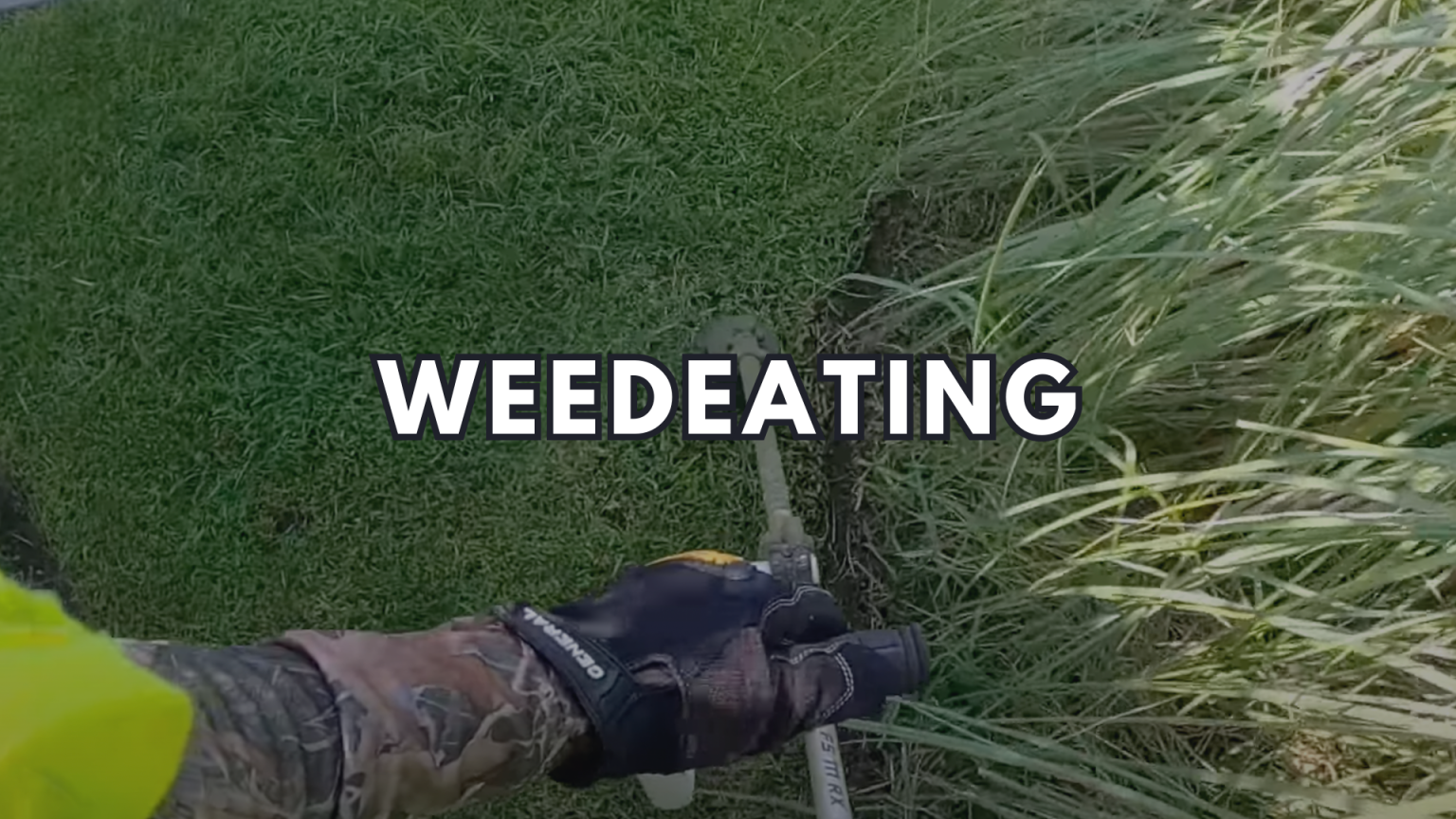 Weedeating